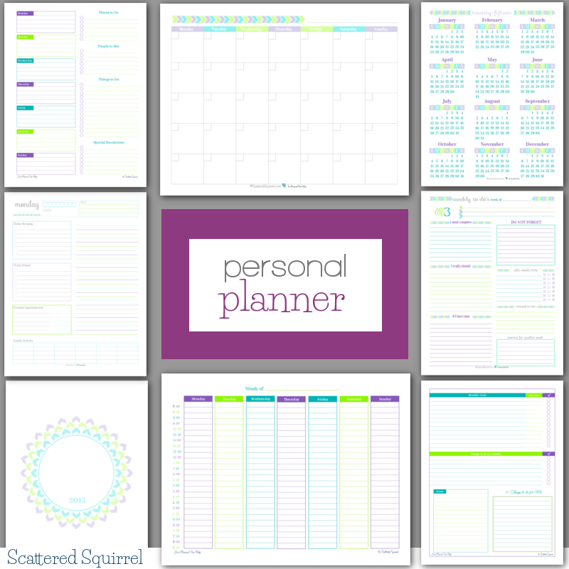 Home Management Free Printables