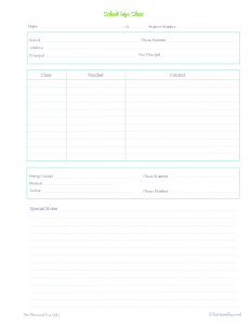 Back to School: Printables - Scattered Squirrel