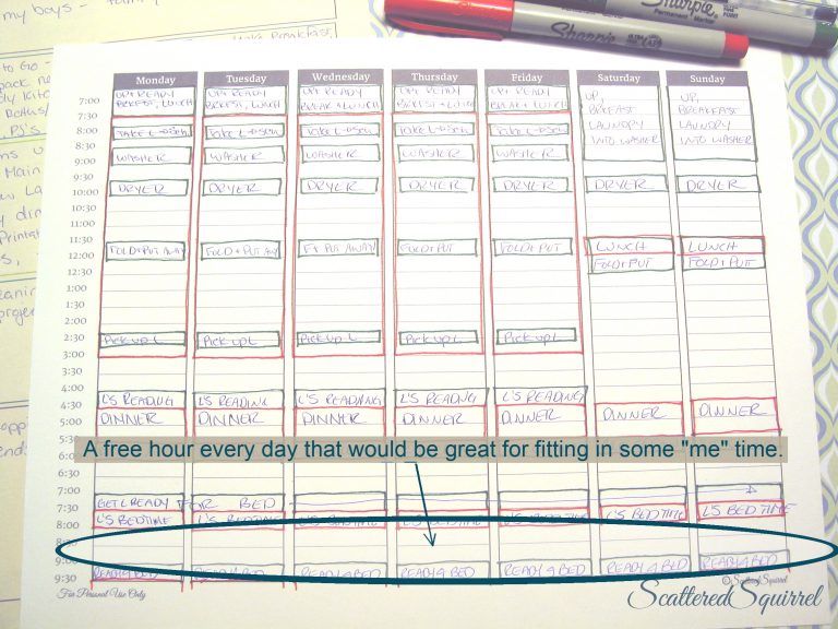 Make Time for You! - Scattered Squirrel