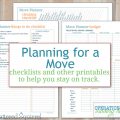 Stay Organized While Moving with Half-Size Move Planner Printables