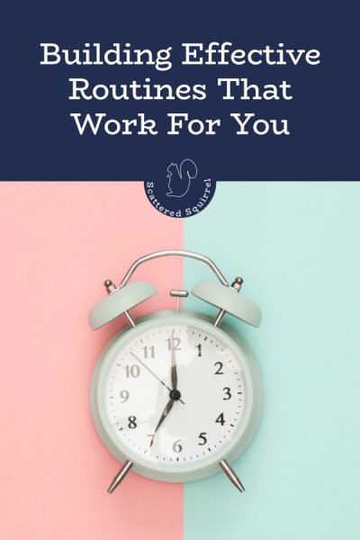 How to Use Your Planner to Build Your New Routine