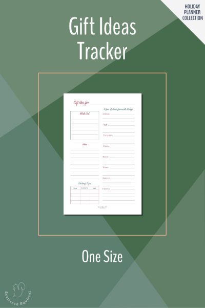 Holiday Planning Step 2 - Gift Giving - Scattered Squirrel