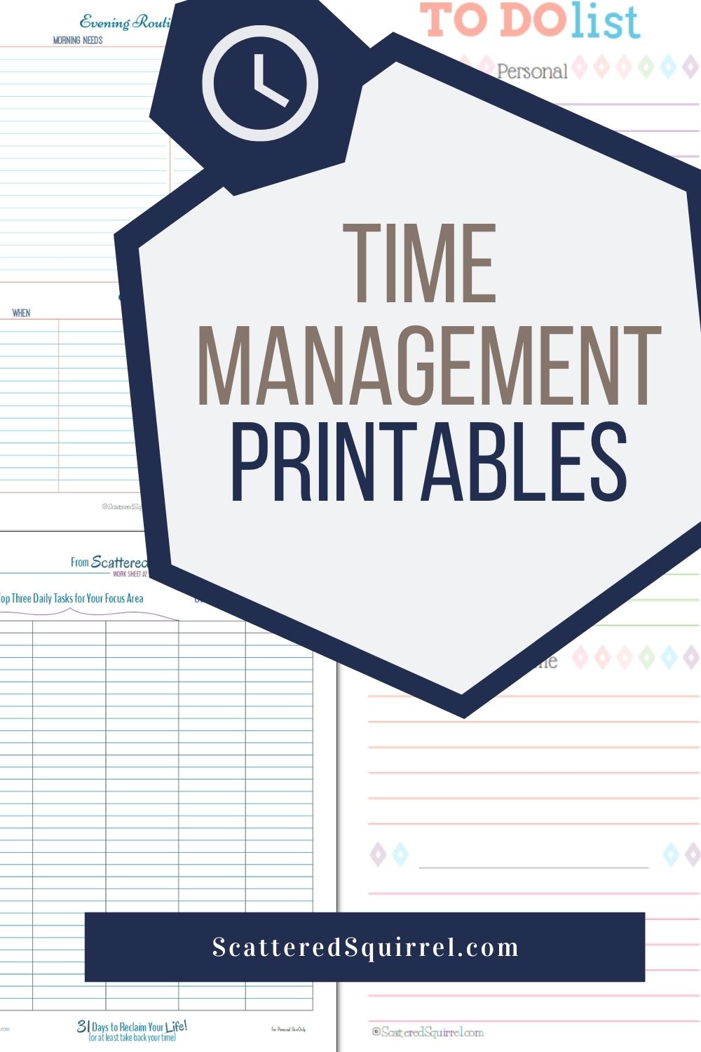 Time Management - Scattered Squirrel
