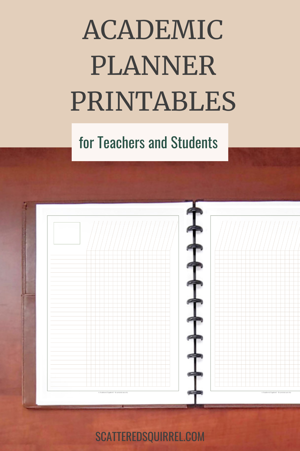 Academic Planner Printables That Can Be Used For More Than School ...