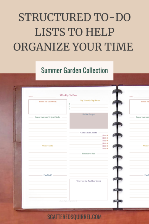 Utilize Structured To-do Lists to help Make Managing Life a Little ...