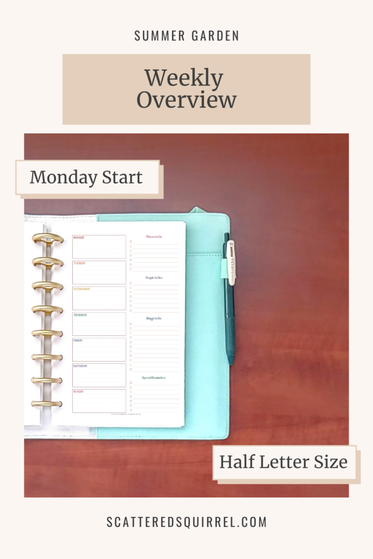 Five Different Weekly Planners to Help You Customize Your Planner ...