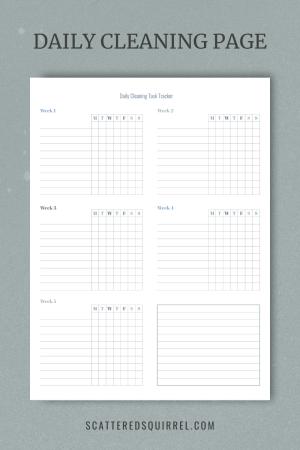 How to Create a Cleaning Schedule That Works for You All Year ...